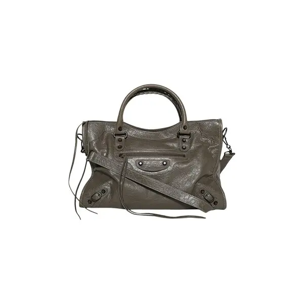 Balenciaga Medium Le City Tote Bag 'army - Green