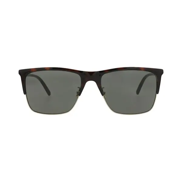 Saint Laurent Square-frame Bio Injection Sunglasses 'havana/grey
