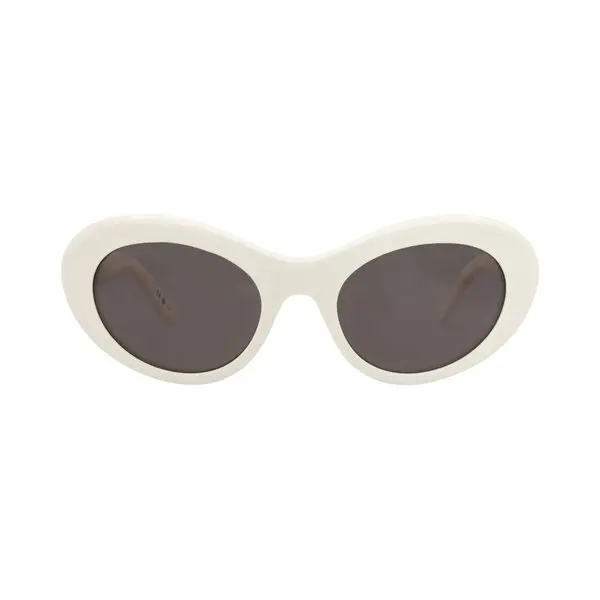 Balenciaga Round-frame Recycled Acetate Sunglasses /grey - White