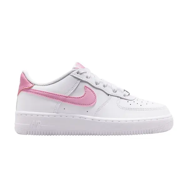 Nike Force 1 Gs "pink Rise - White