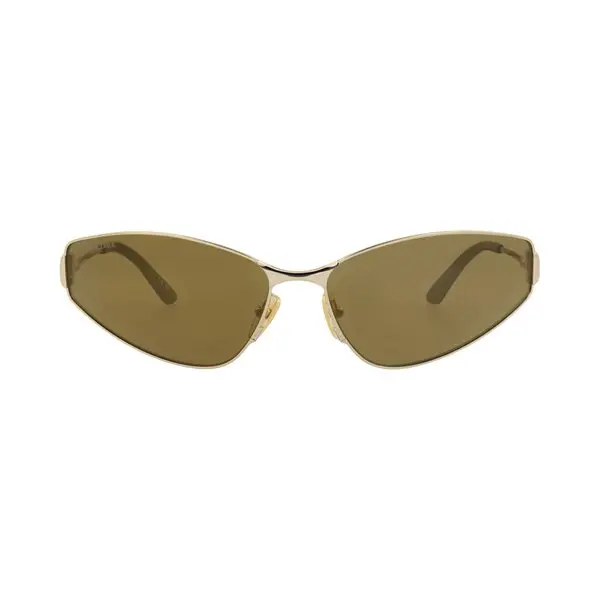 Balenciaga Cat Eye-frame Metal Sunglasses /bronze