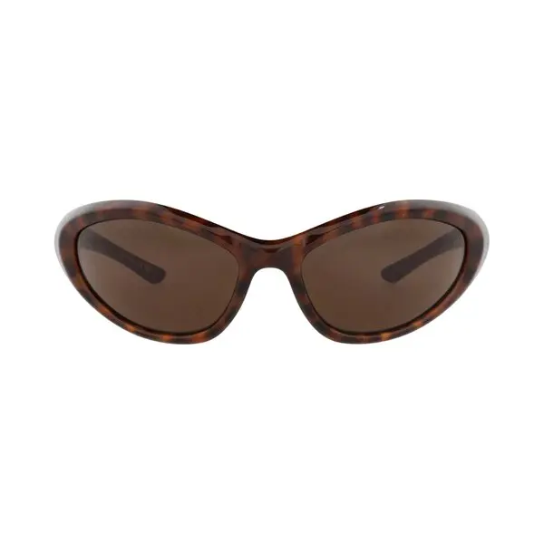 Balenciaga Shield-frame Bio Injection Sunglasses 'havana