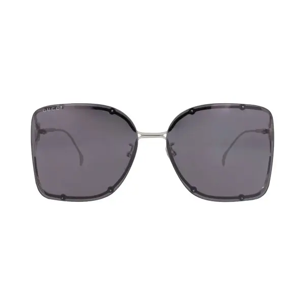 Gucci Square-frame Metal Sunglasses /violet