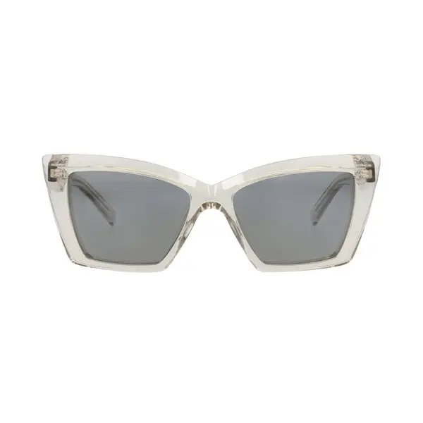 Saint Laurent Cat Eye-frame Sunglasses - Cream