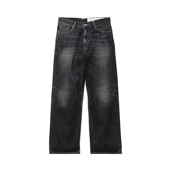 NEIGHBORHOOD Wide Leg Washed Denim Pants