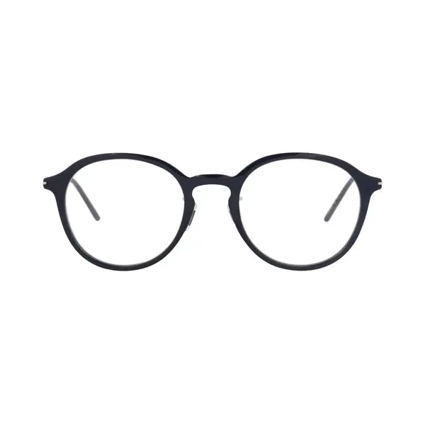 Gucci Round-frame Recycled Acetate Optical Frames /silver/transparent