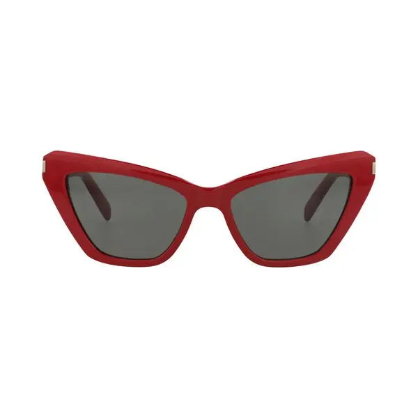 Saint Laurent Cat Eye-frame Acetate Sunglasses /grey