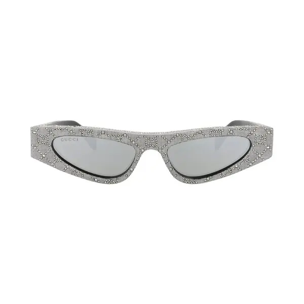 Gucci Cat Eye-frame Recycled Acetate Sunglasses /silver