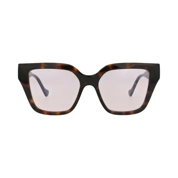 Gucci Square-frame Injection Sunglasses 'havana/pink