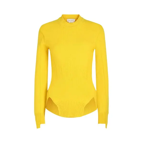 Alexander McQueen Corset Stitched Sweater