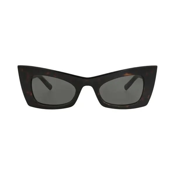 Saint Laurent Cat Eye-frame Bio Injection Sunglasses 'havana/grey