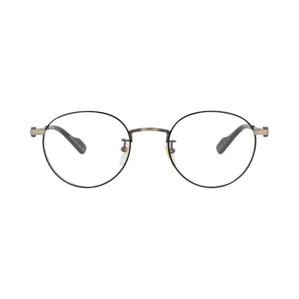 Gucci Round-frame Metal Optical Frames /transparent