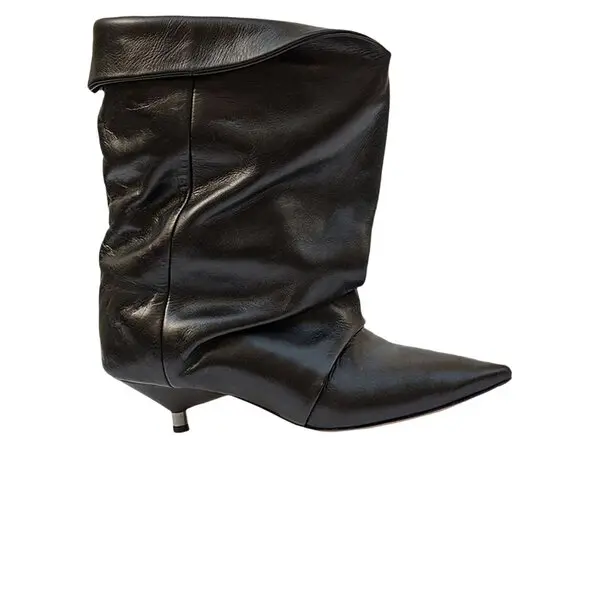 Isabel Marant Étoile Pointed Toe Mid Calf Boots