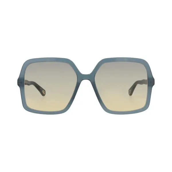 Chloé Square-frame Bio Acetate Sunglasses - Blue