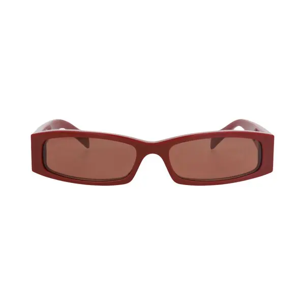 Gucci Square-frame Recycled Acetate Sunglasses 'burgundy/brown