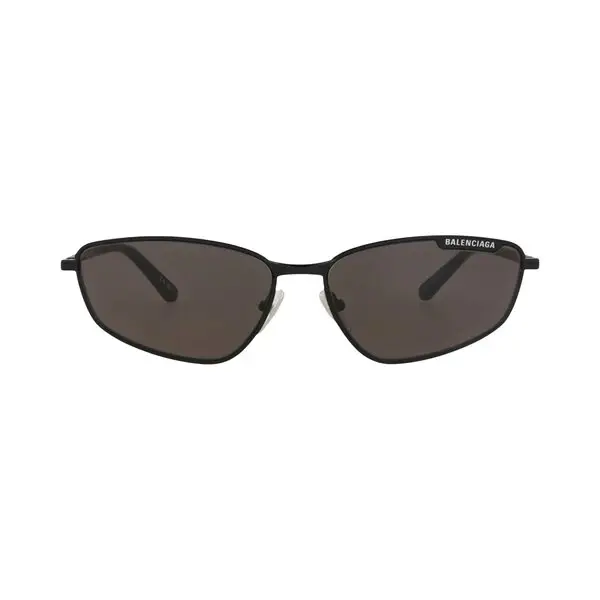 Balenciaga Square-frame Metal Sunglasses /grey