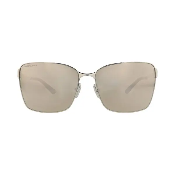 Balenciaga Square-frame Metal Sunglasses