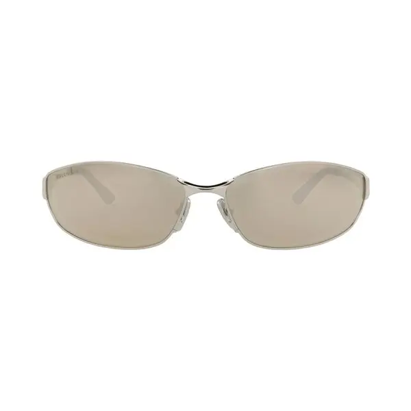 Balenciaga Square-frame Metal Sunglasses