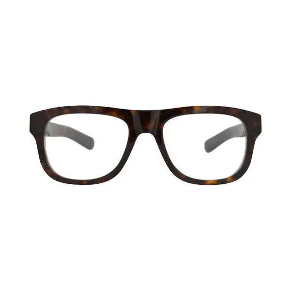 Gucci Square-frame Recycled Acetate Optical Frames 'havana/transparent
