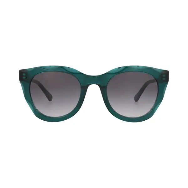 Chloé Round-frame Recycled Acetate Sunglasses /grey - Green