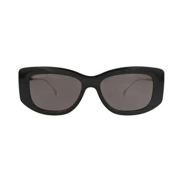 Gucci Square-frame Injection Sunglasses /gold/grey