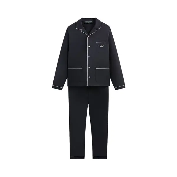 Kith Script Pajama Set - Black