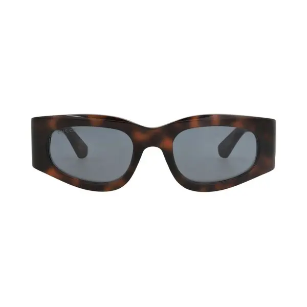 Gucci Square-frame Recycled Acetate Sunglasses 'havana/grey