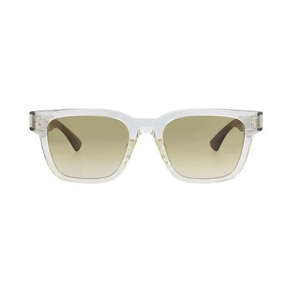 Saint Laurent Square-frame Recycled Acetate Sunglasses 'crystal/brown