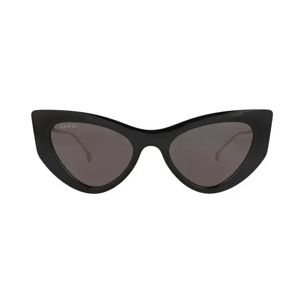Gucci Cat Eye-frame Injection Sunglasses /gold/grey