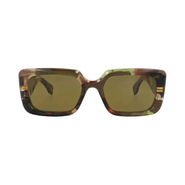 Gucci Square-frame Recycled Acetate Sunglasses /brown