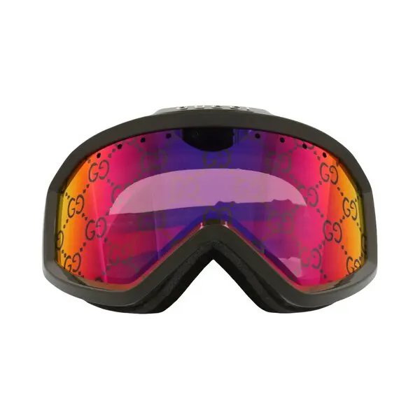 Gucci Shield-frame Injection Sunglasses /multicolor/red