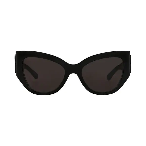 Balenciaga Cat Eye-frame Recycled Acetate Sunglasses /grey - Black