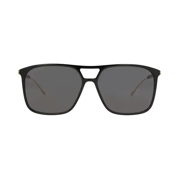 Gucci Aviator-frame Recycled Acetate Sunglasses /gold/grey