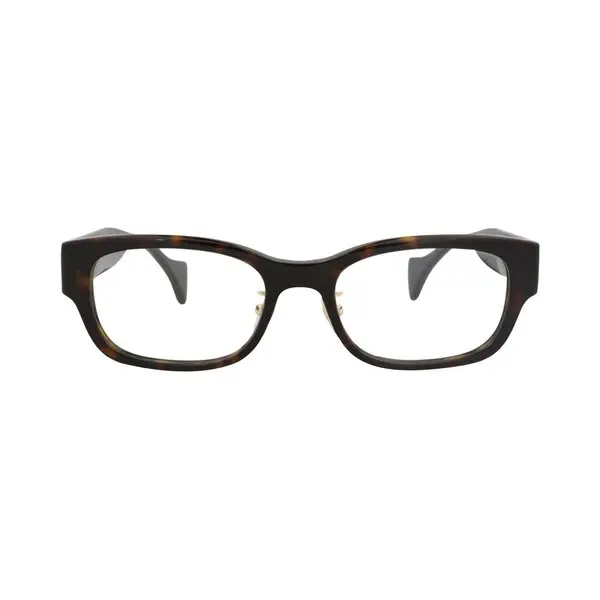 Gucci Square-frame Recycled Acetate Optical Frames 'havana/transparent