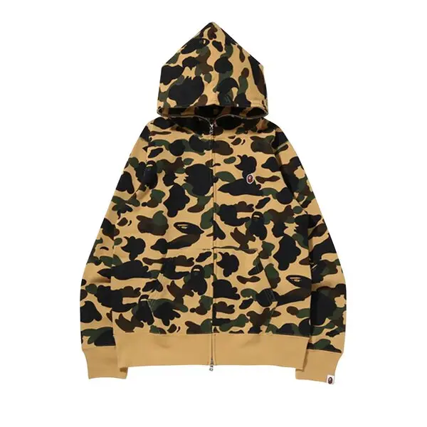 A BATHING APE 1st Camo One Point Full Zip Hoodie