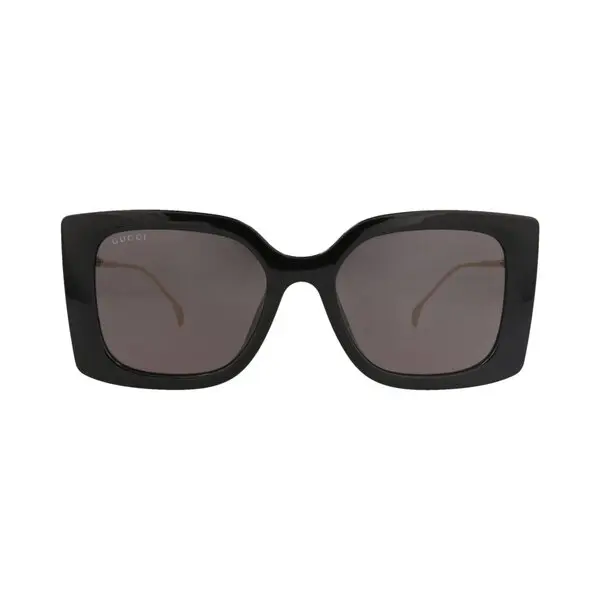 Gucci Square-frame Injection Sunglasses /gold/grey