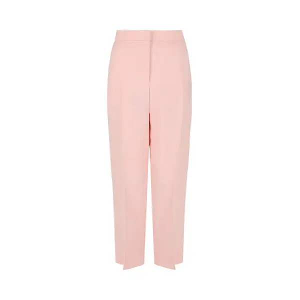 Alexander McQueen Straight Leg Cigarette Trousers 'magnolia - Pink