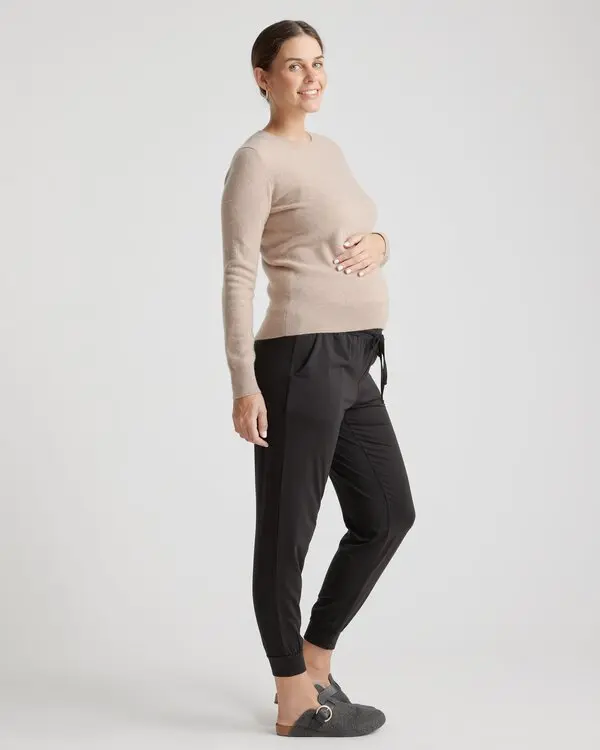 Quince Tencel Jersey Maternity Lounge Joggers