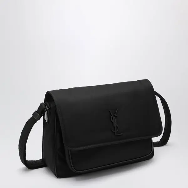 Saint Laurent Niki Recycled Nylon Messenger Bag