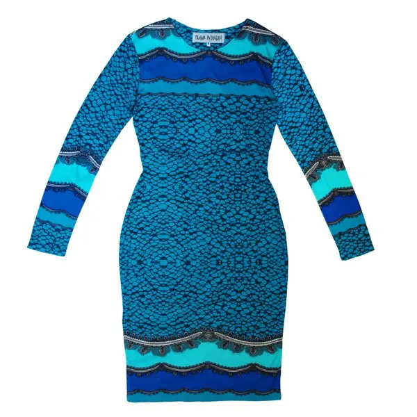 TRAMP IN DISGUISE Luto Dress - Blue