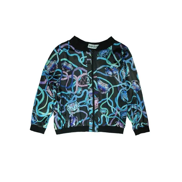 TRAMP IN DISGUISE Dylana Printed Jacket - Black