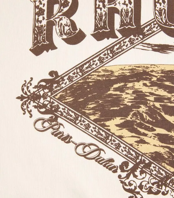 Rhude Cotton Dakar Print T-shirt