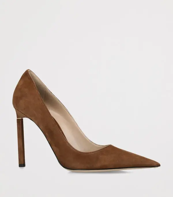 TOM FORD Suede Betty 105mm Pointed Toe Stiletto Pumps