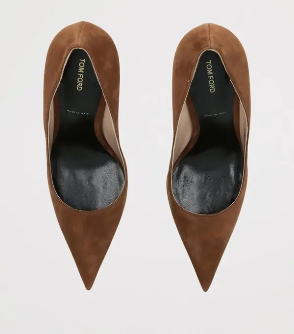 TOM FORD Suede Betty 105mm Pointed Toe Stiletto Pumps