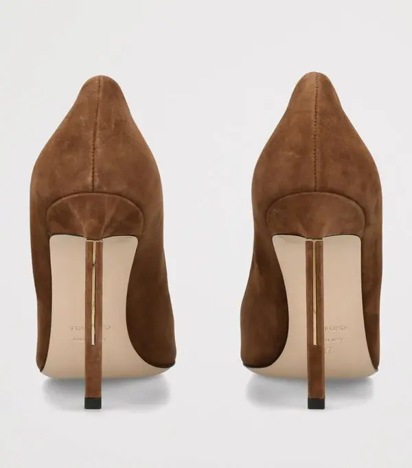 TOM FORD Suede Betty 105mm Pointed Toe Stiletto Pumps