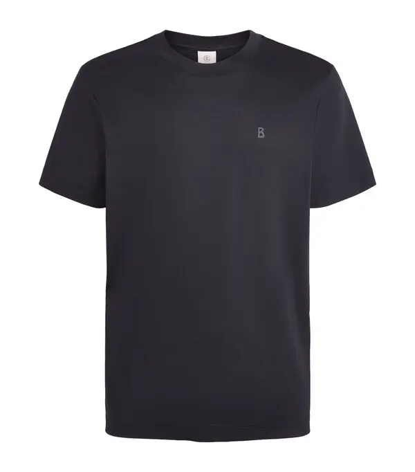 Bogner Cotton Logo Ryan T-shirt - Navy