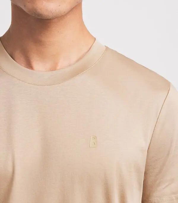 Bogner Cotton Logo Ryan T-shirt - Beige