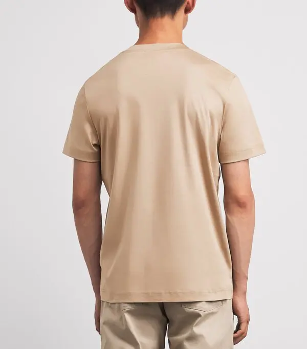 Bogner Cotton Logo Ryan T-shirt - Beige