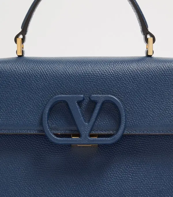 Valentino Garavani Small Leather Vsling Top-handle Bag
