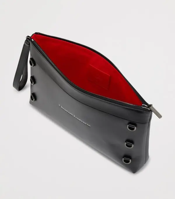 CHRISTIAN LOUBOUTIN Kosmica Soft Leather Pouch